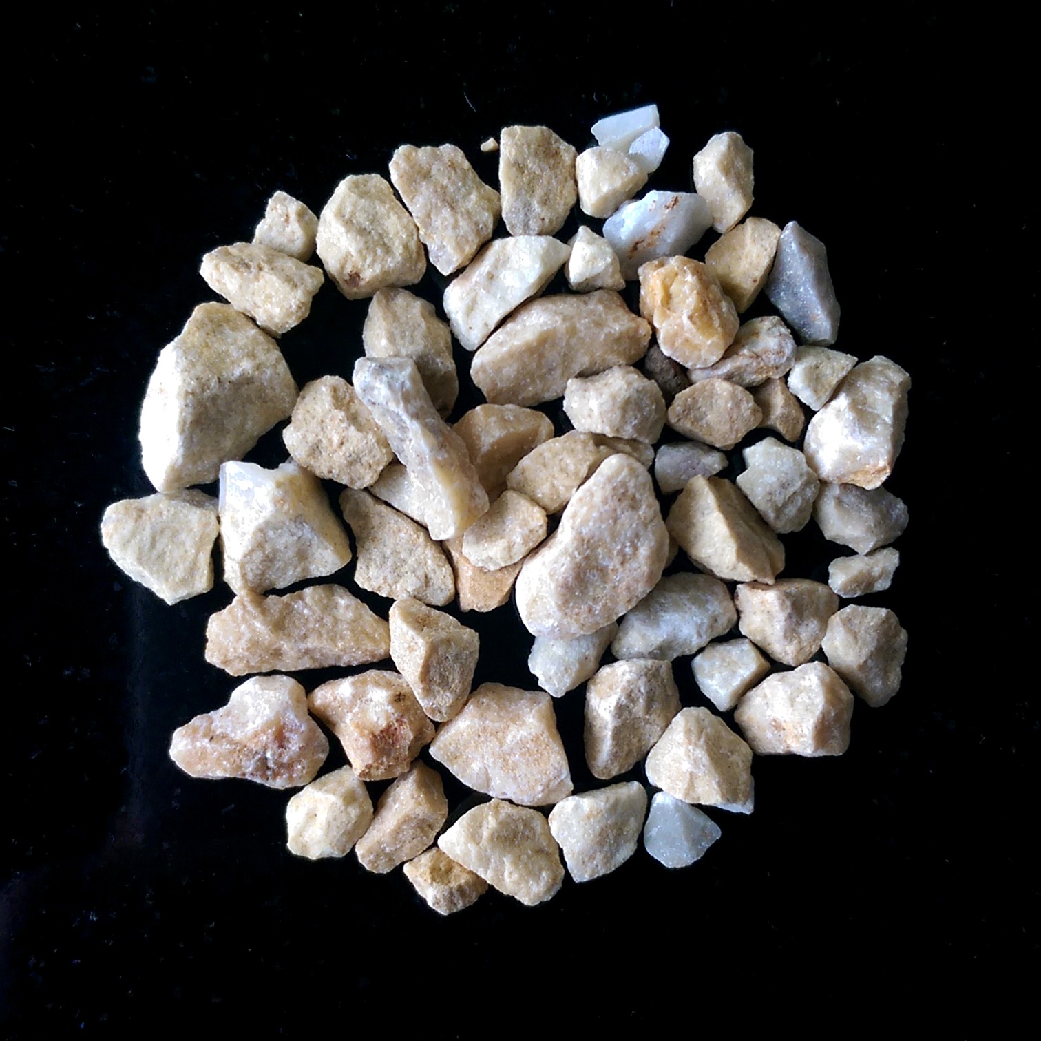 Pebble Yellow Chip, 5mm+/- | Eartha Infiniqe